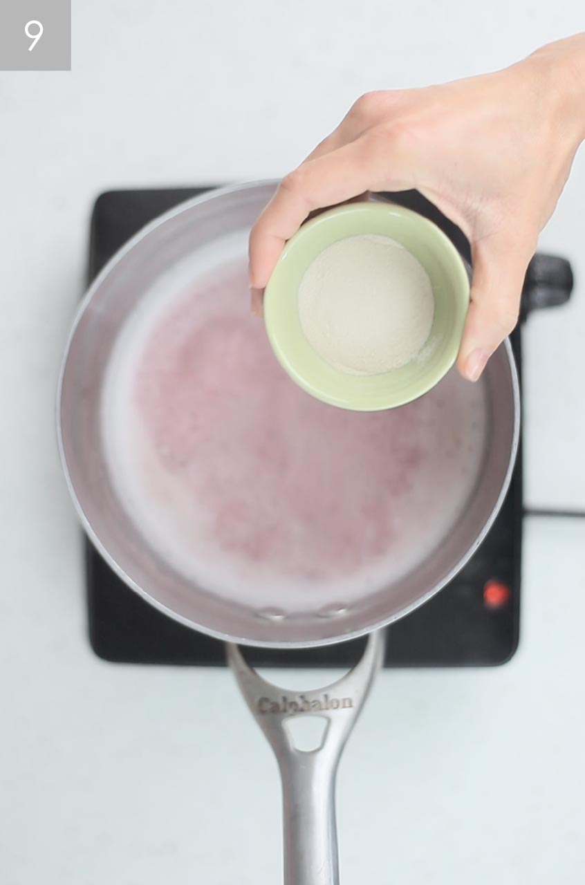 Refreshing Vegan Apple Strawberry Gelatin Dessert - refreshingbites